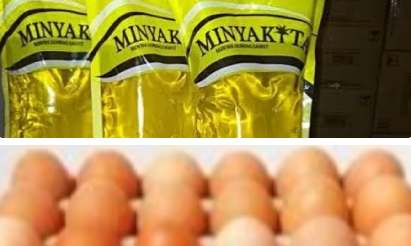 Harga Telur dan Minyak Kita Naik, Epoy Pedagang Cilegon : Bukan nya ...